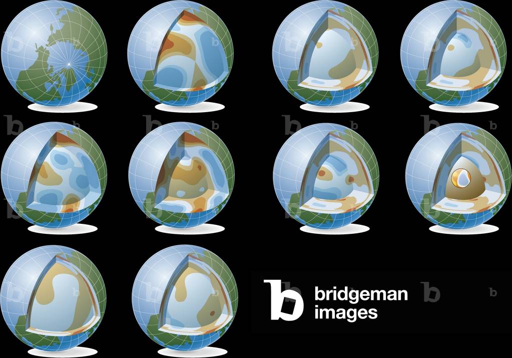 Image of Diagram of seismic tomography