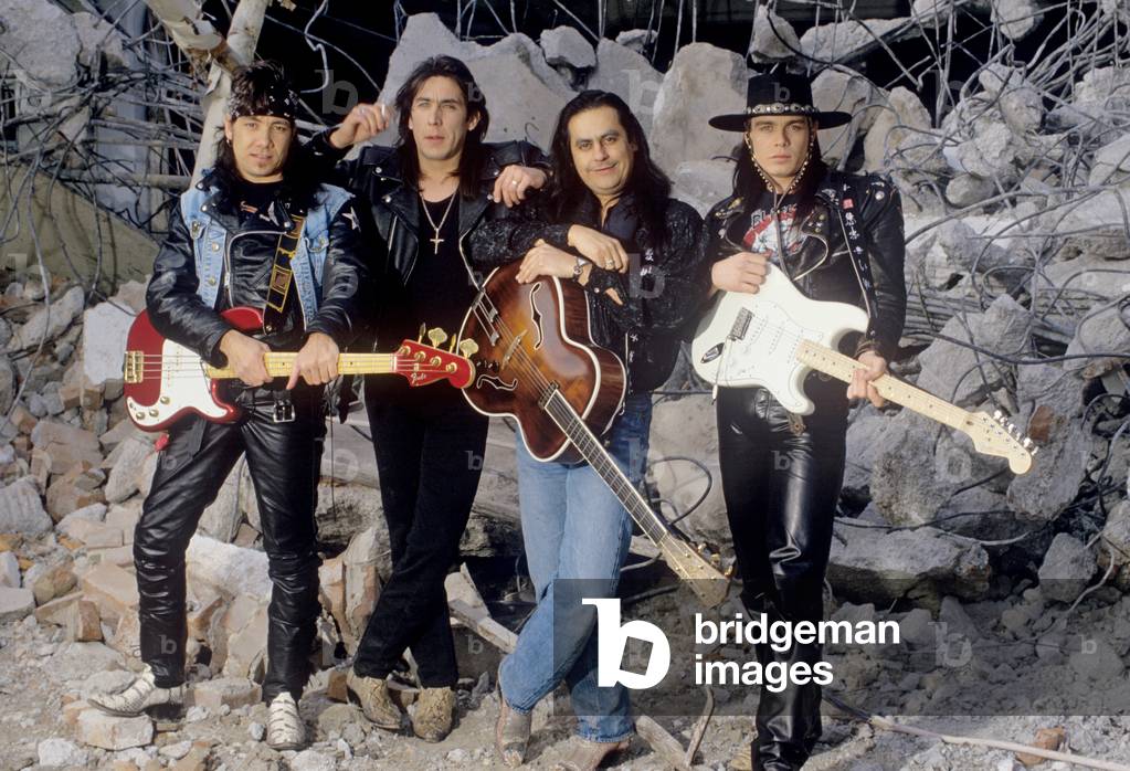 Image of Cruzados (with Singer Tito Larriva), 1988 (photo)