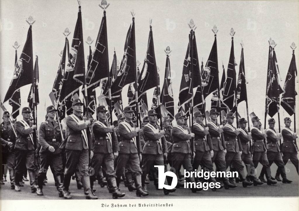Image of Flags of the Reichsarbeitsdienst (Reich Labour Service ...