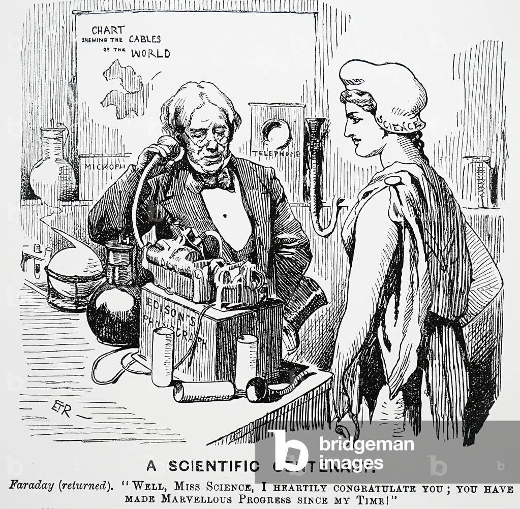 Image of The centenary of Michael Faraday's birth and his contributions to