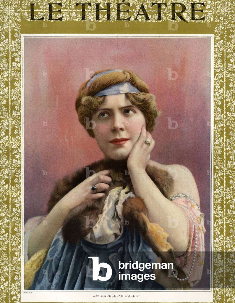 Image of Le Theatre Magazine Cover, France, 1900s