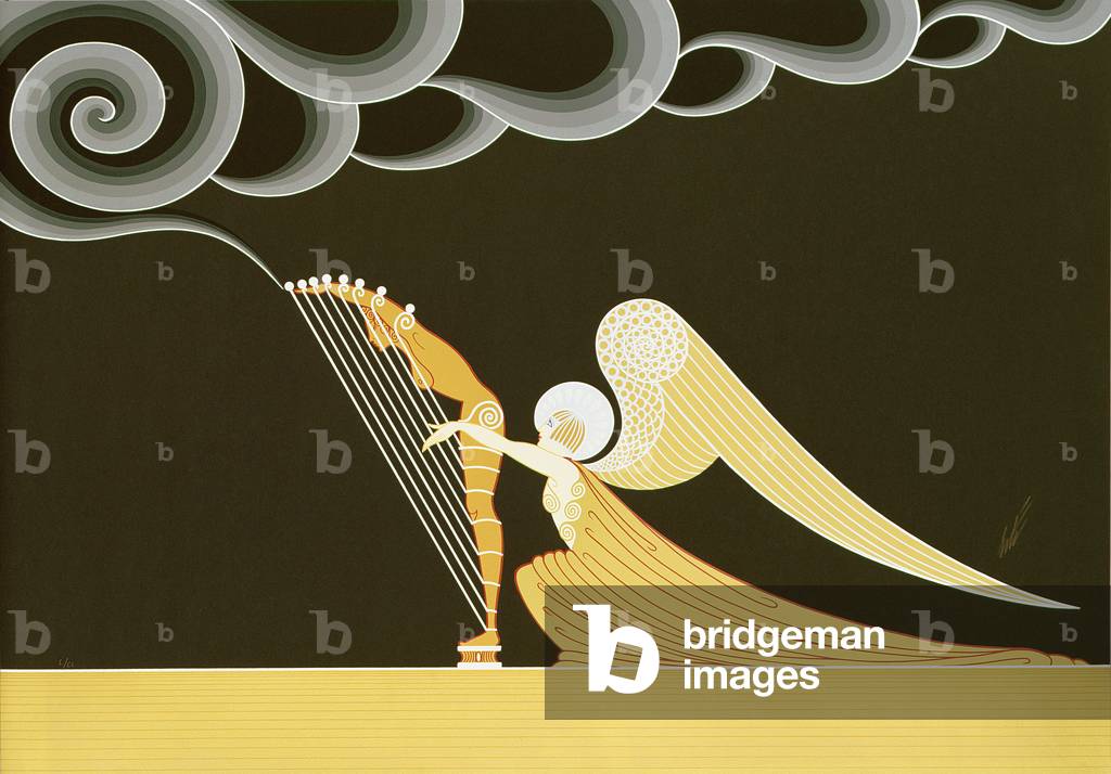 Image of The angel by Erte, (Romain de Tirtoff) (1892-1990)