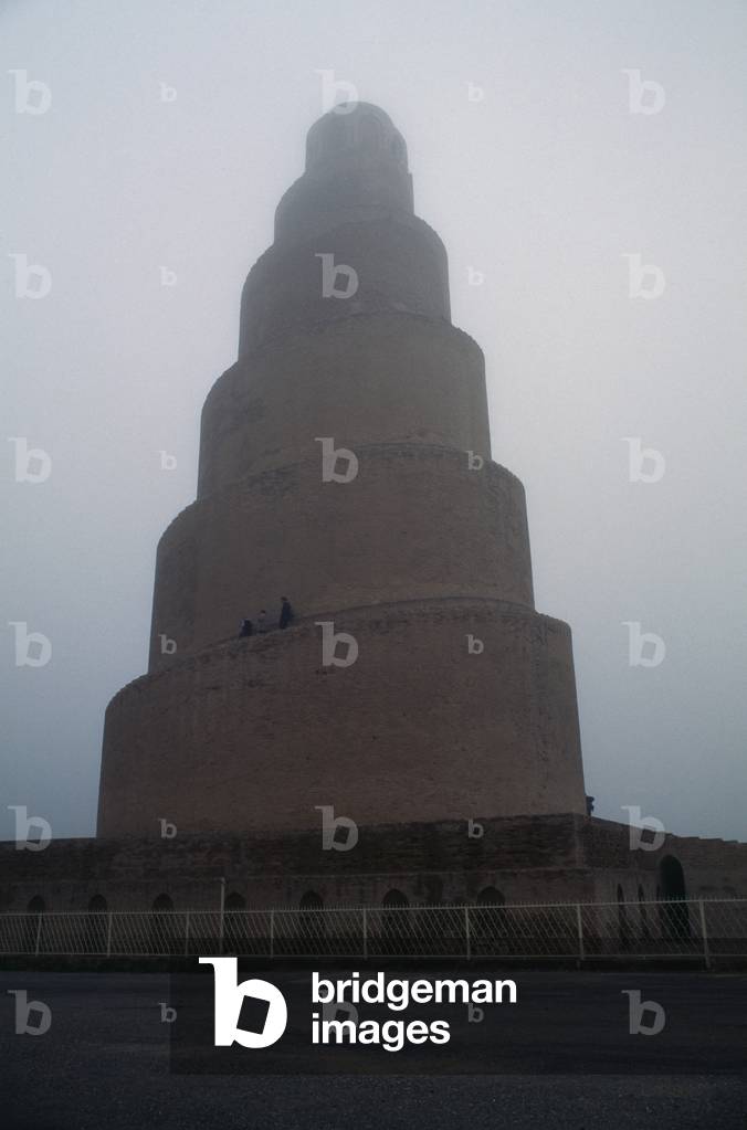 Image of Malwiya minaret (spiral) of Great mosque of Samarra (Unesco World
