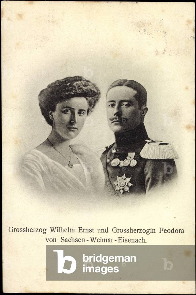 Image of Grand Duke Wilhelm Ernst, Feodora, Saxony Weimar