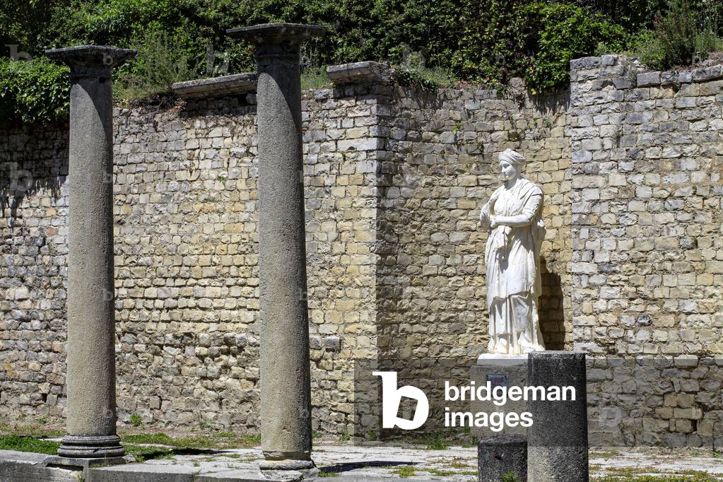 Image of Statue of Sabine, Emperor Hadrian's wife, in the Sanctuary by ...