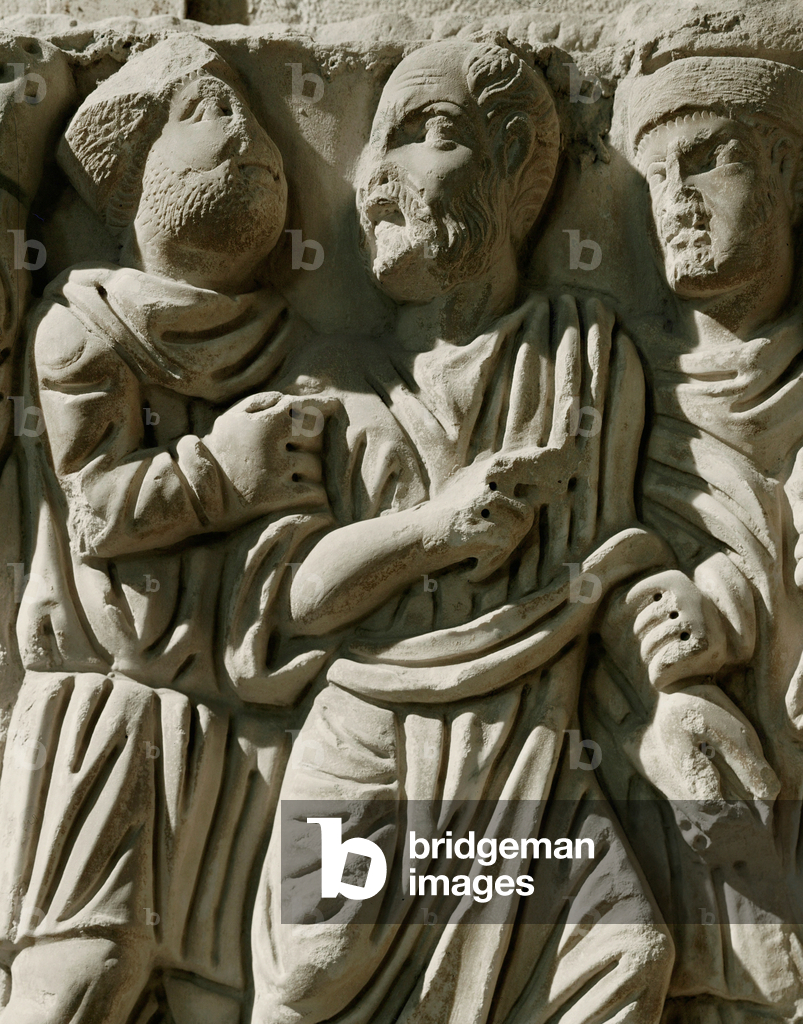 Image of Saint Peter is arrested by two Roman soldiers by Paleo ...