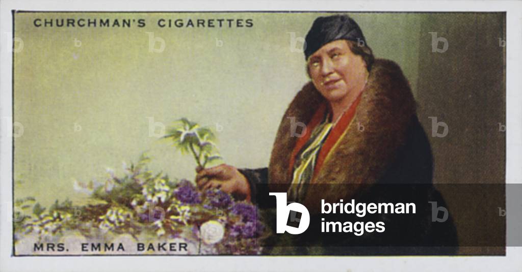 Image of Mrs Emma Baker, Piccadilly Flower Girl (colour litho) by ...