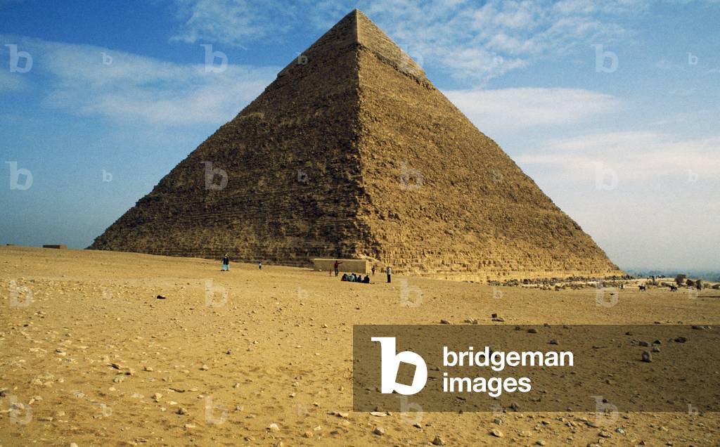 Image of The Pyramid of Khafre, Giza Necropolis (Unesco World Heritage ...