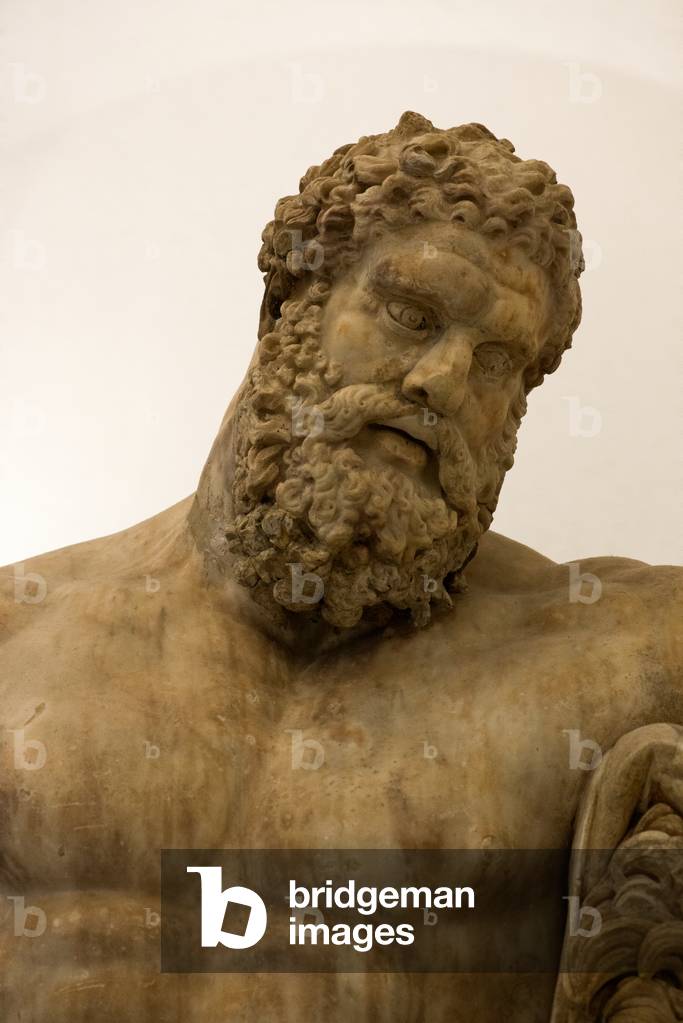 Farnese Hercules Naples Museum In Italy
