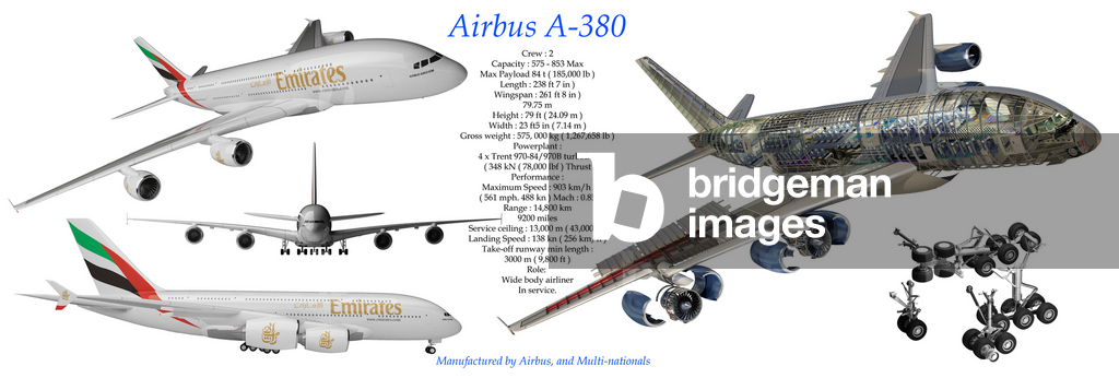 Image of Airbus A-380 cutaway (illustration) by Pang, Alex
