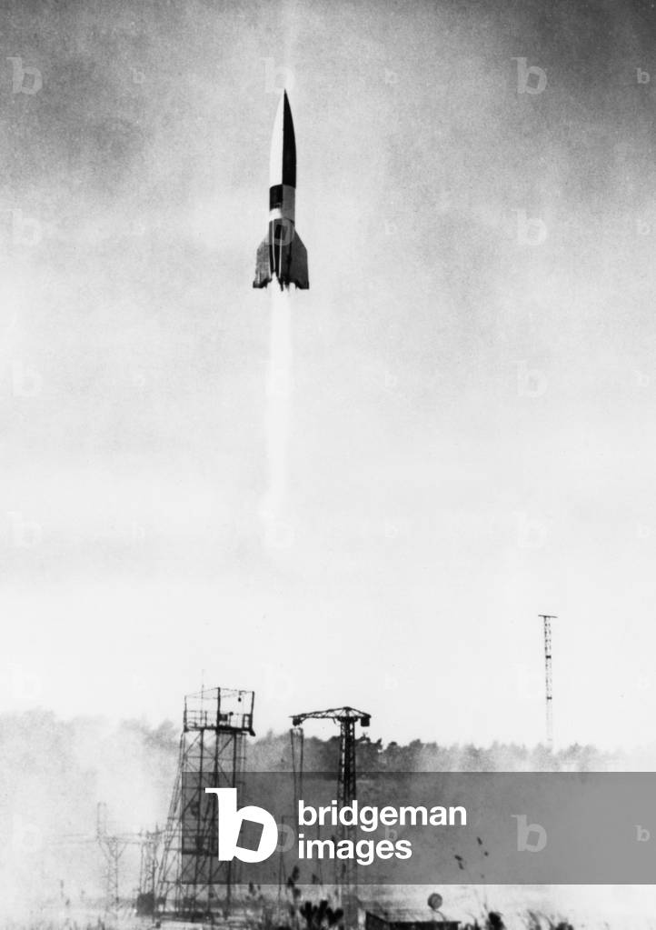 Image of Hitler's secret weapons during World War II. This is the