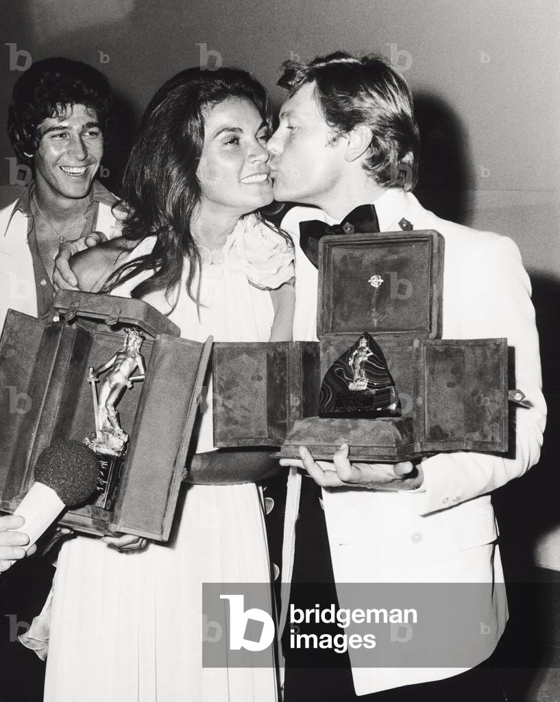 Image of Helmut Berger, Florinda Bolkan and Ryan O'Neal at the David