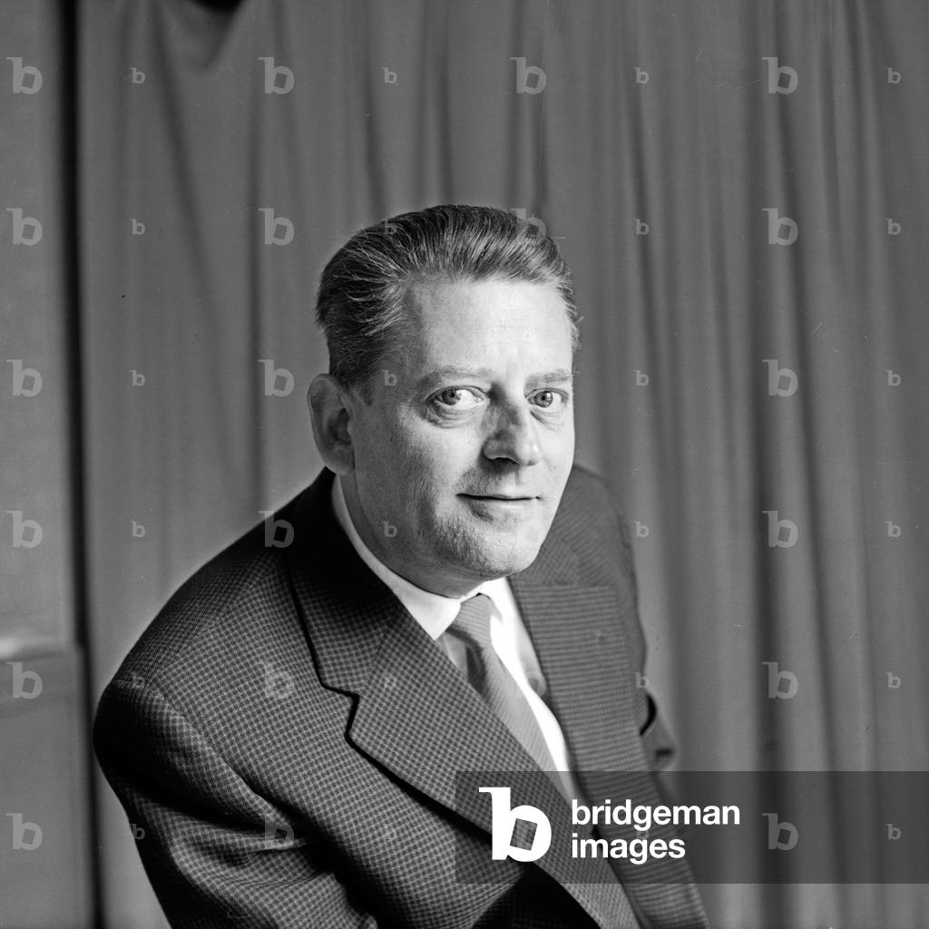 Image of Cabaret artist and actor Kurt Klopsch at Hamburg, Germany 1950s