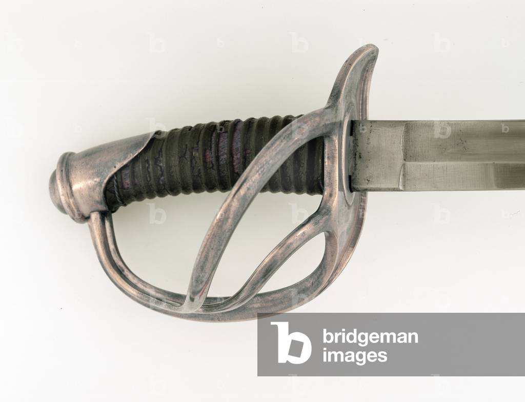 Image of German cavalry sword and scabbard, Orange Free State Artillery ...
