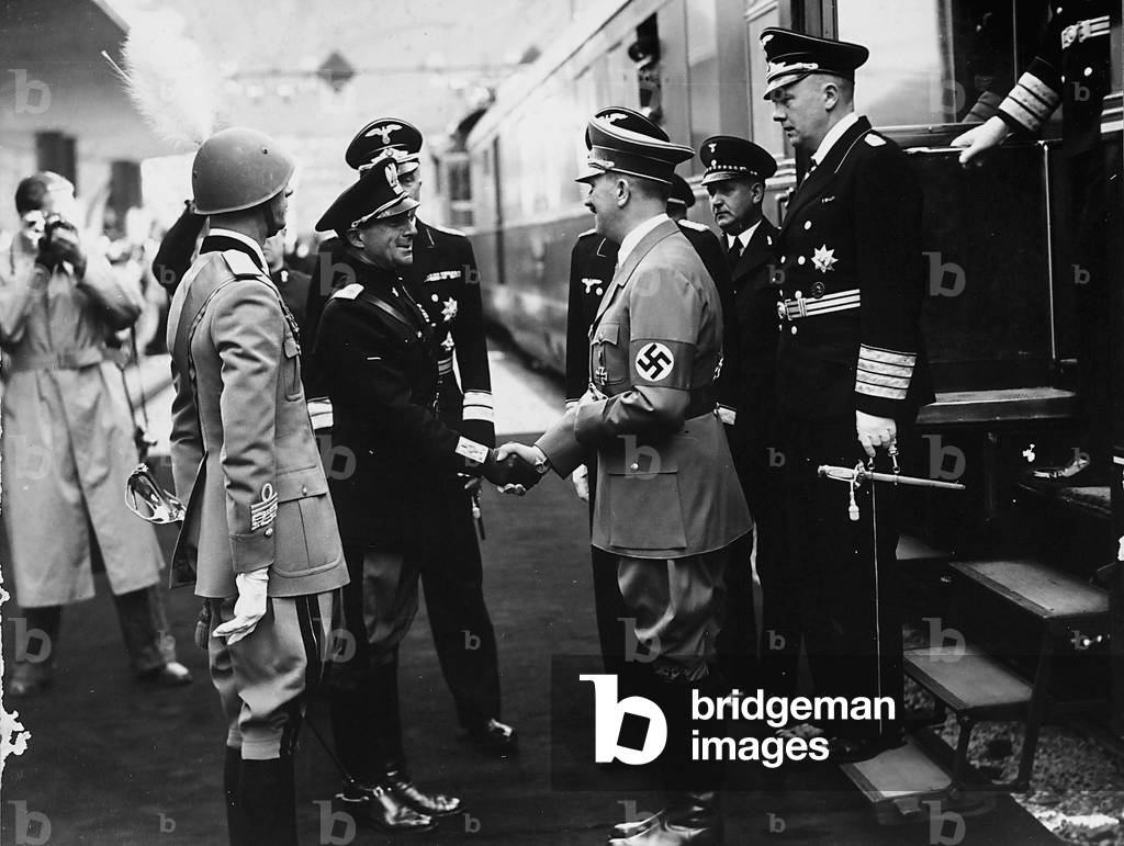 Image of Album 'The Voyage of the Führer in Italy': Achille Starace by ...