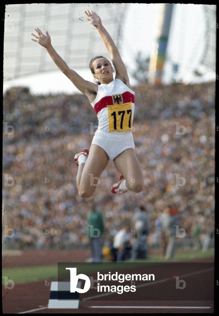 Olympic Games 1972 in Munich (b/w photo) by
