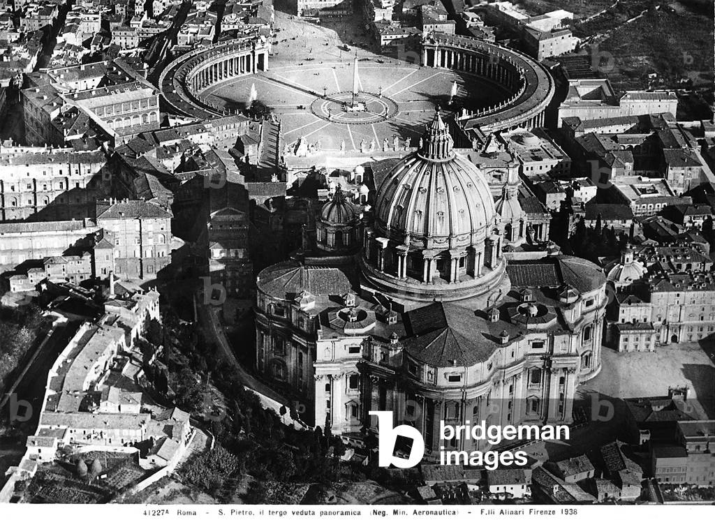 Image of Apse of the Basilica in St. Peter's Square in Vatican