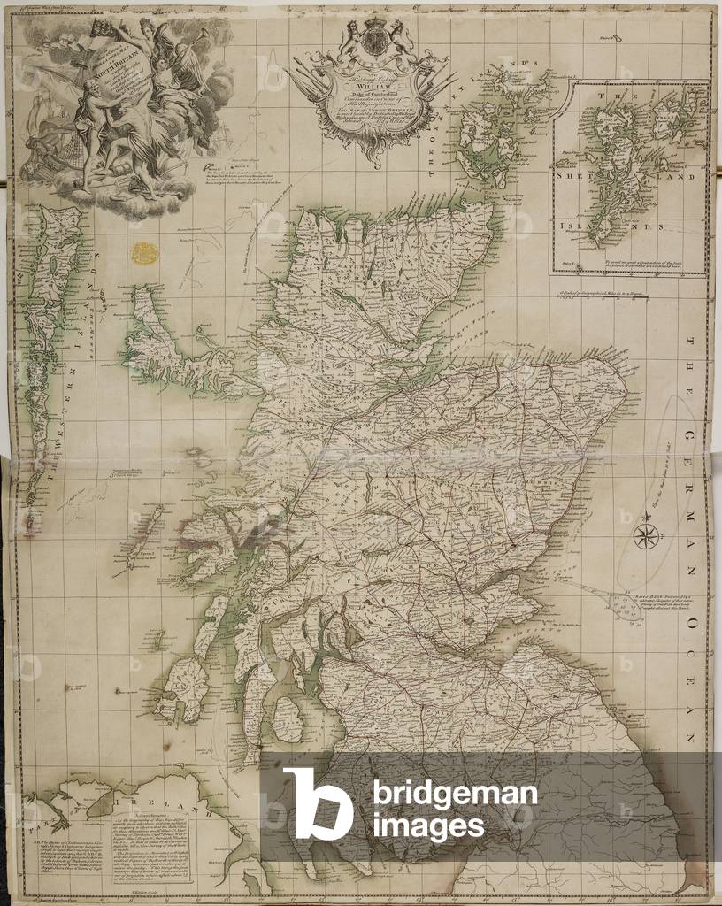 Image of A map of North Britain [Scotland]