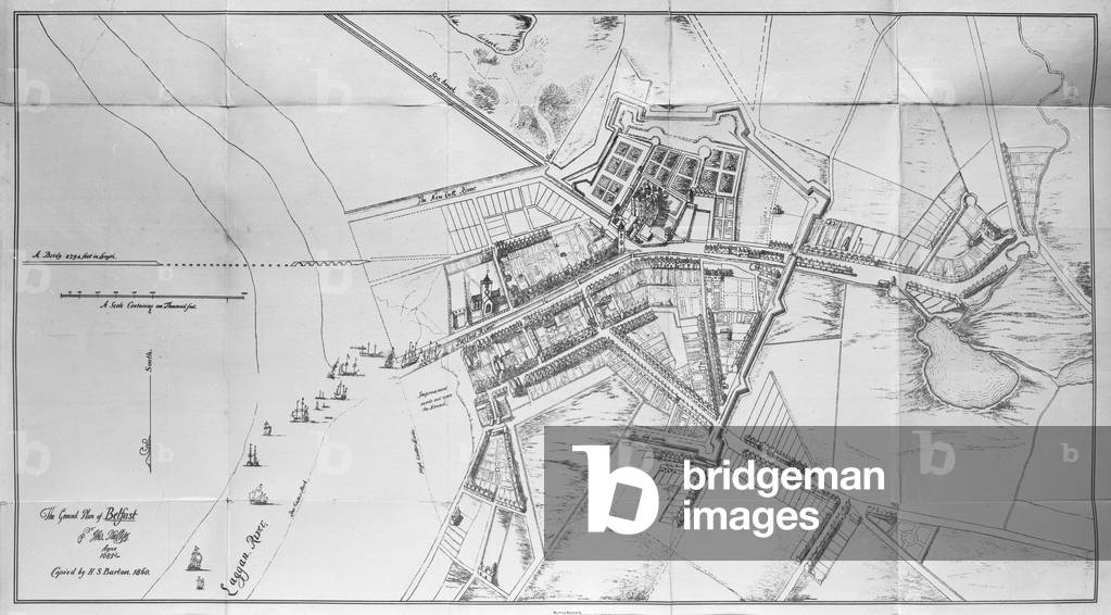 Image of Map of Belfast c.1685