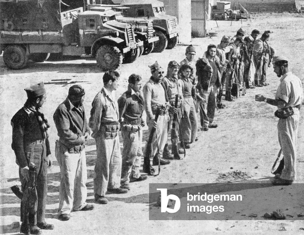 Image of Israel - Palestine: Soldiers of the Israeli Palmach (Negev ...