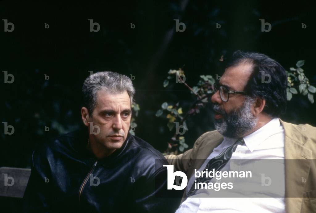 Image of Francis Ford Coppola sur le plateau set du Parrain III