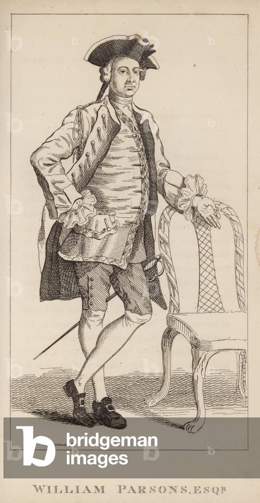 Image of William Parsons, Esquire (engraving) by English School, (19th ...
