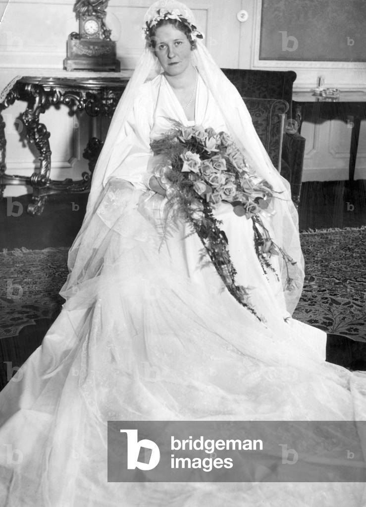 Image of Hermann Goering Wife Emmy Goering, born Sonnemann, 1935 (b/w ...