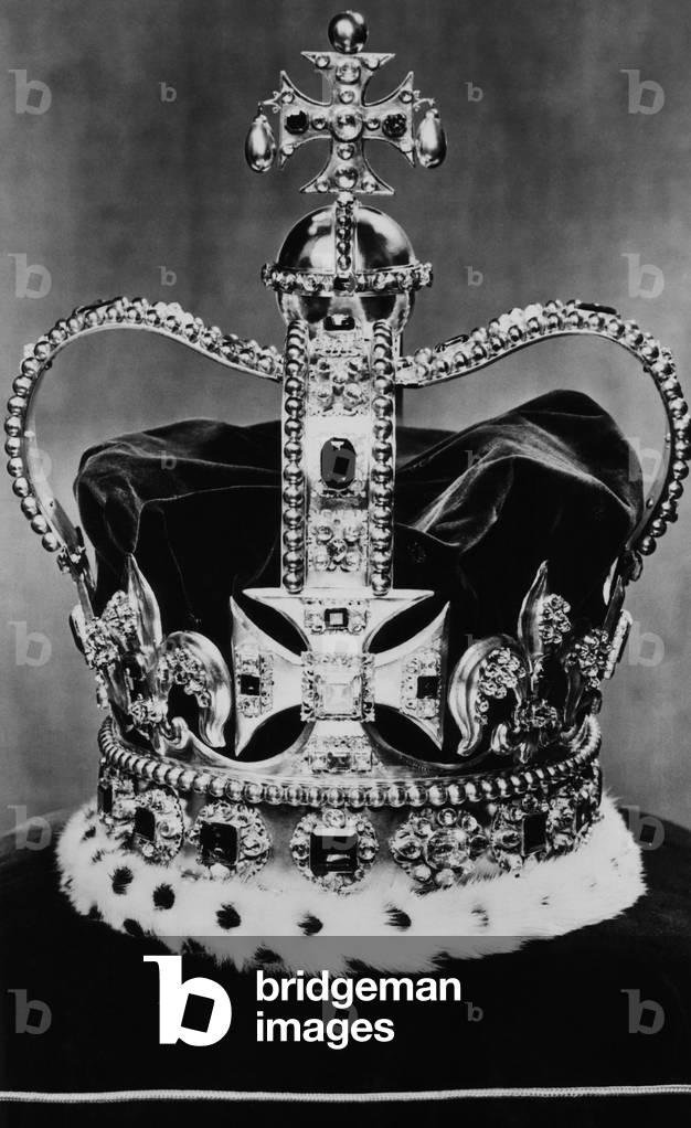 Image of The Coronation. Jeweled coronation crown, c.1930s
