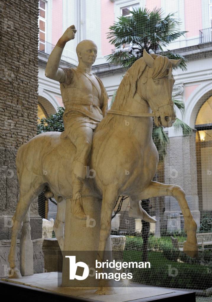 Image of M, Nonius Balbus ( 1st c, AD), Equestrian statue