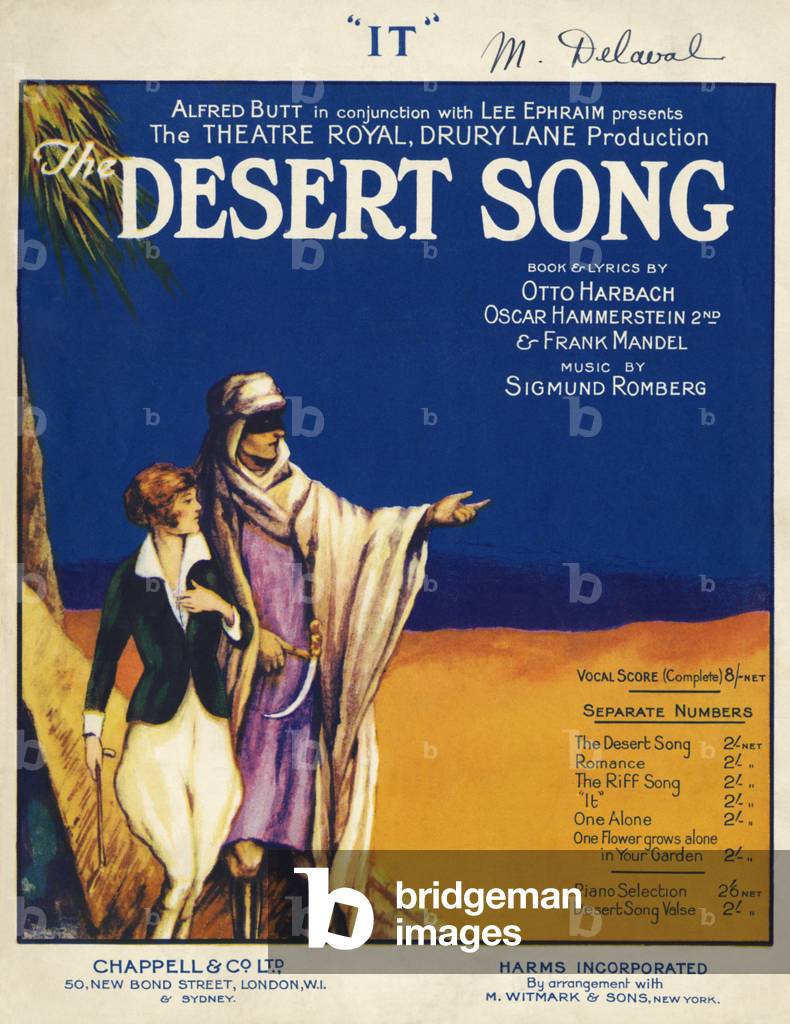 Image of Sigmund Romberg 's operetta