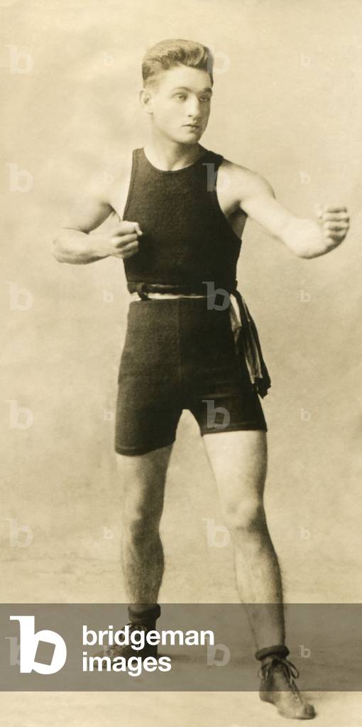 Image of Frankie Burns, boxer fought four title matches for World ...