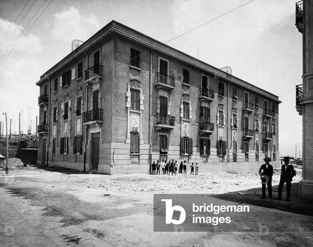 Image of Historical photographs : Fascist architecture - Public housing ...