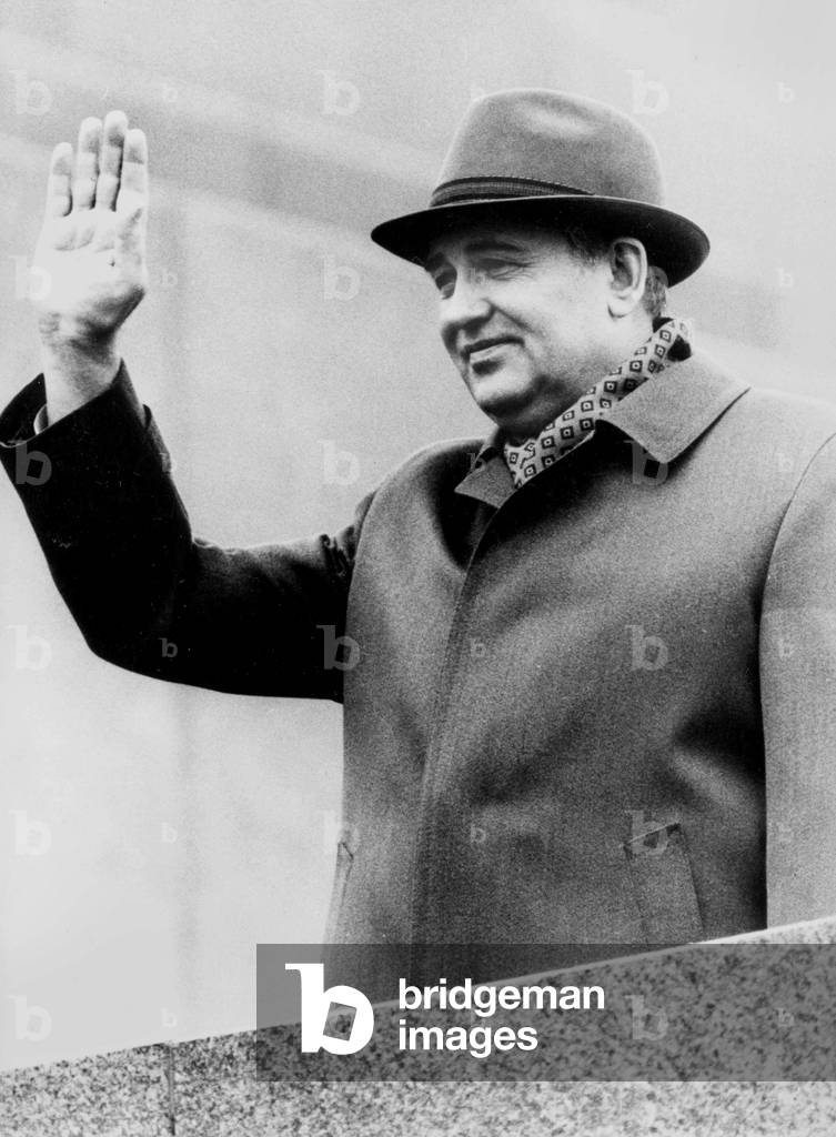 Image of Mikhail Gorbatchev General Secretary of Soviet Communist Party ...