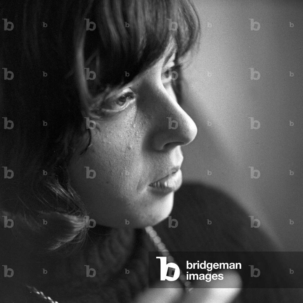 Image of Greek German singer Vicky Leandros at Hamburg, Germany 1960s