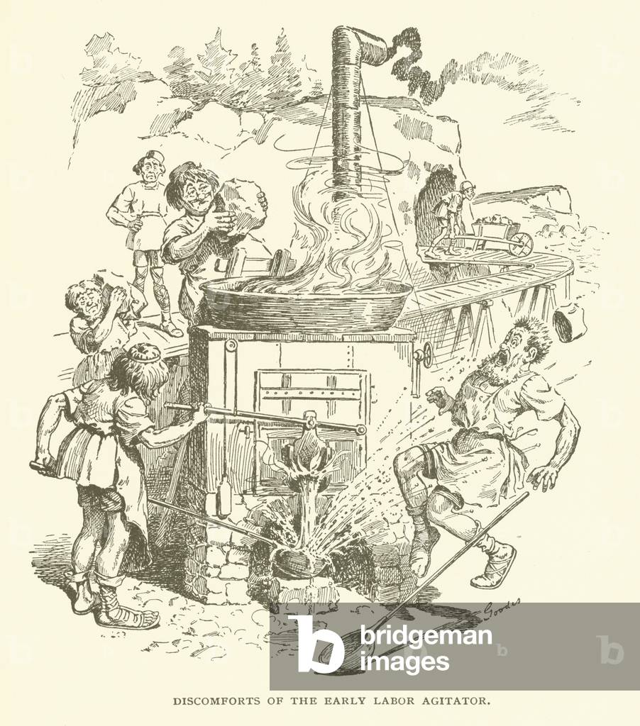 Image of Dicomforts of the early labor agitator (engraving) by American ...