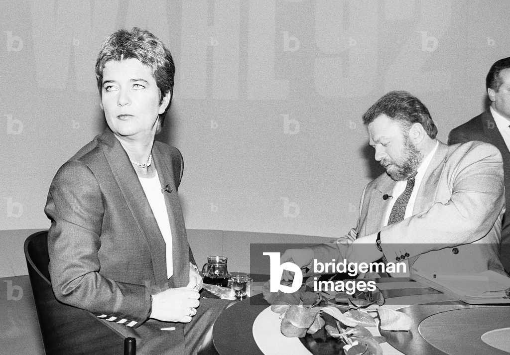 Image of Heide Schmidt and Elmar Oberhauser, 1992 (photo)