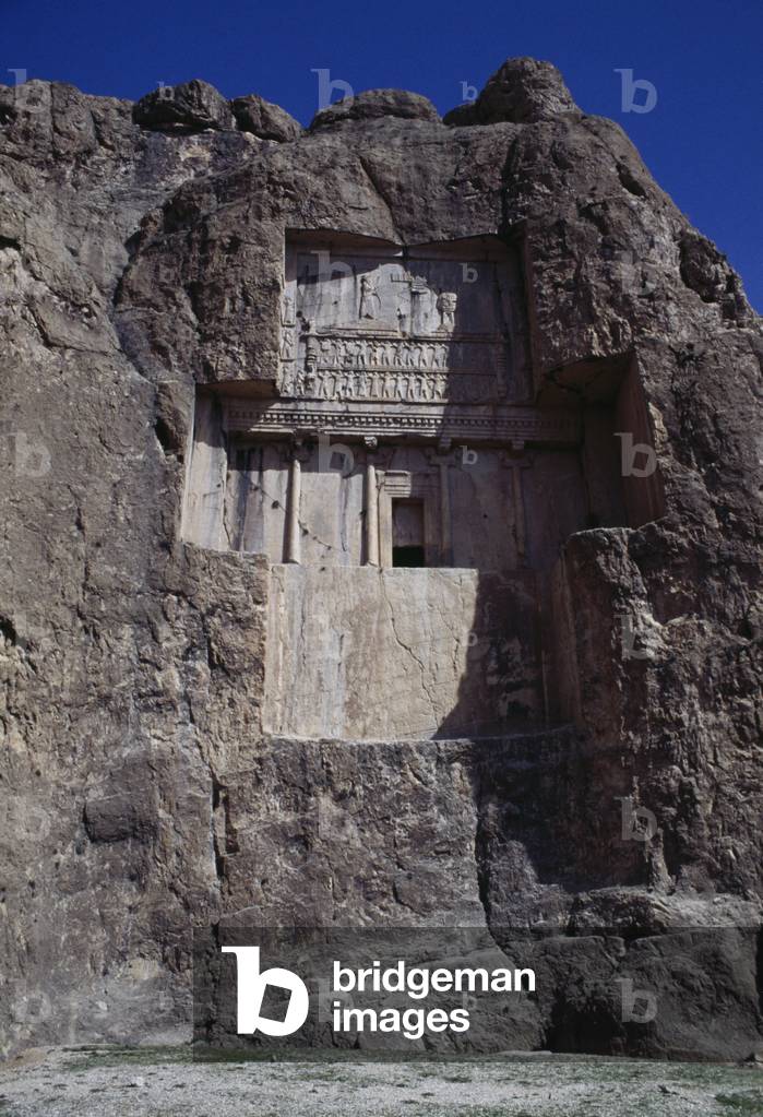 Image of Tomb of Xerxes I, Naqsh-e Rostam, Iran. Achaemenid ...