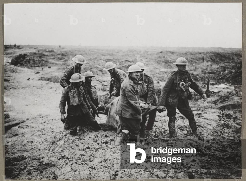 Image of One official photograph from an album of 21 showing scenes