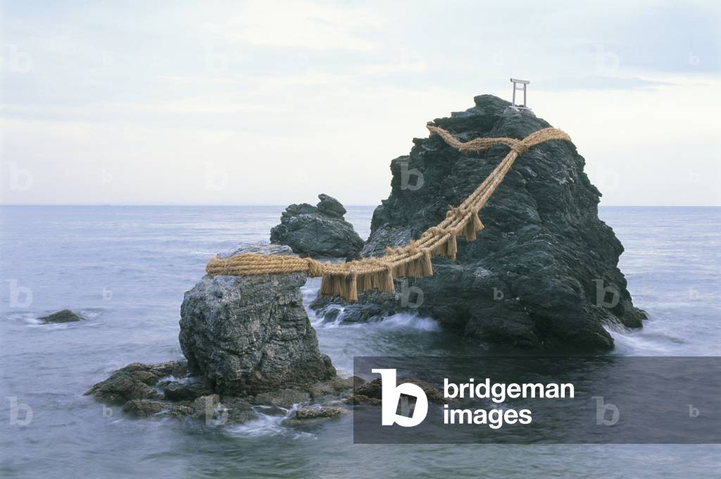 Image of Japan, Honshu, Mie, Futami, the two rocks of Meoto Iwa