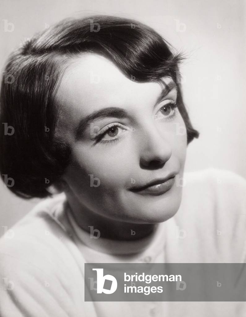 Image of German theatre and movie actress Luitgard Im, Germany around 1954