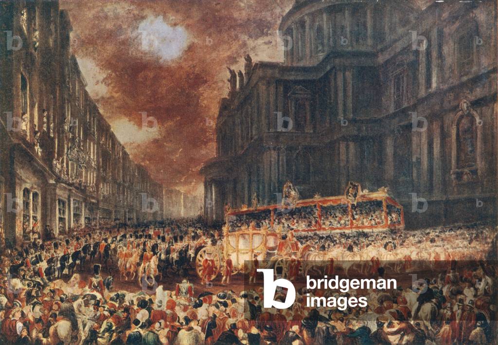 Image of First state visit of Queen Victoria to the City of by Hayter ...