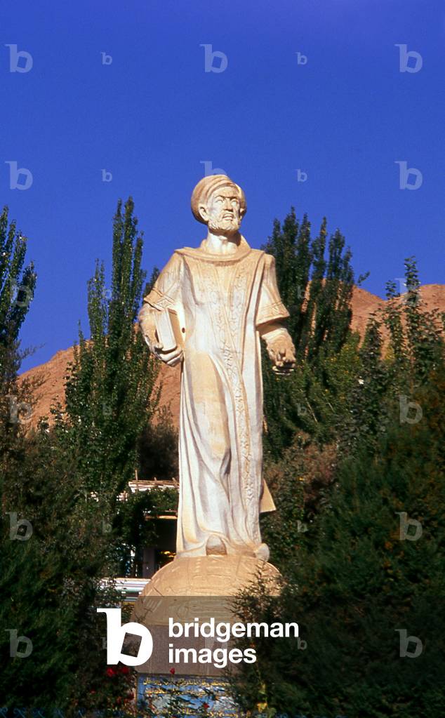Image of China: Statue of Mahmud al-Kashgari who compiled the first Turkic