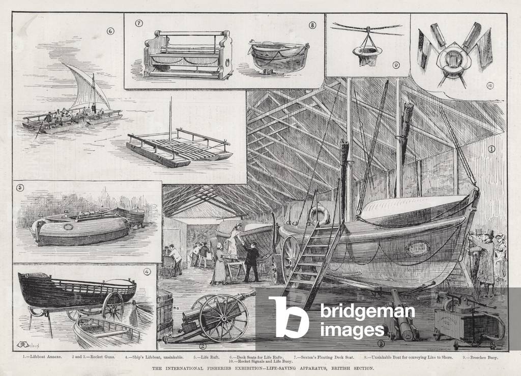 Image of The International Fisheries Exhibition, Life-Saving Apparatus ...