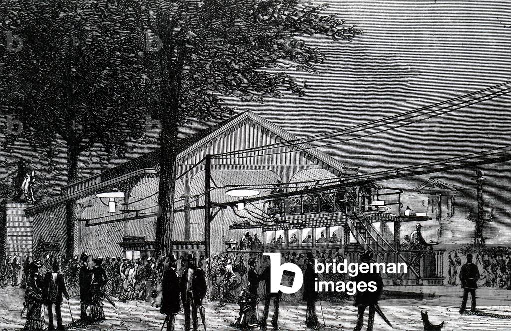 Image of The first successful electric railway