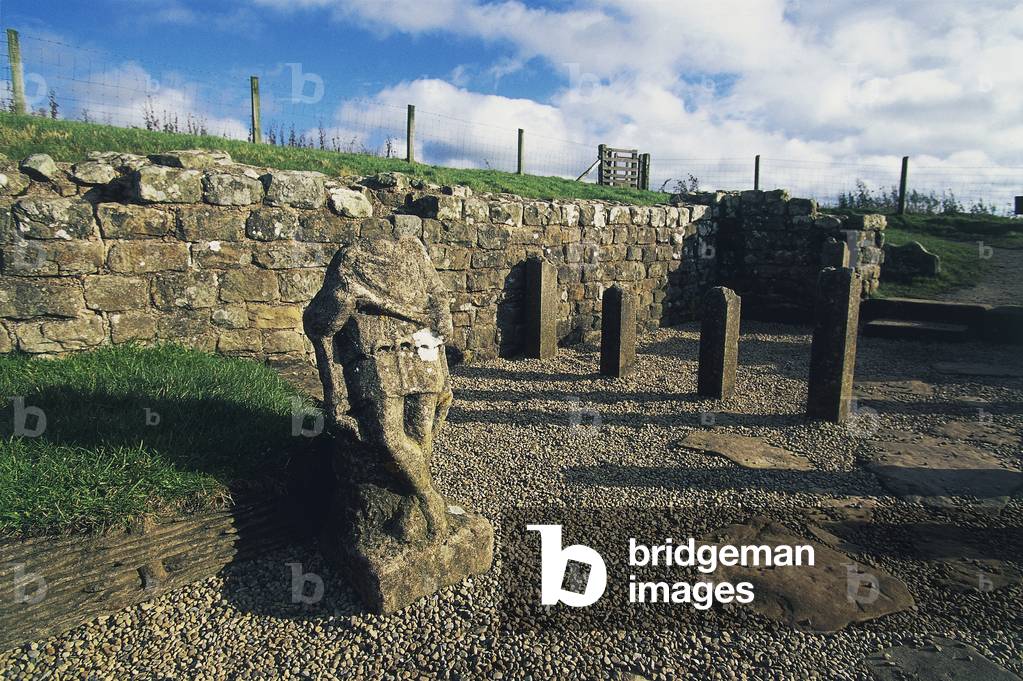 Image of Temple of Mithras, Carrawburgh Roman Fort, Hadrian's Wall (UNESCO World