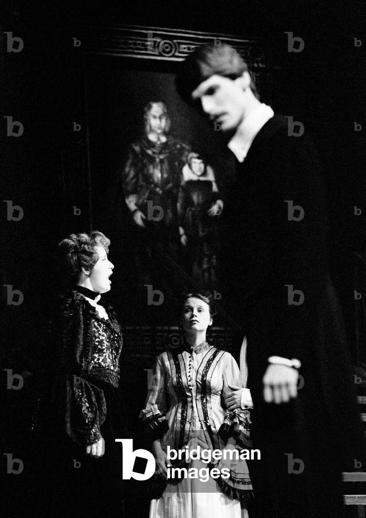 Image of Benjamin Britten 's opera 'Owen Wingrave' with Marcia Swanston as