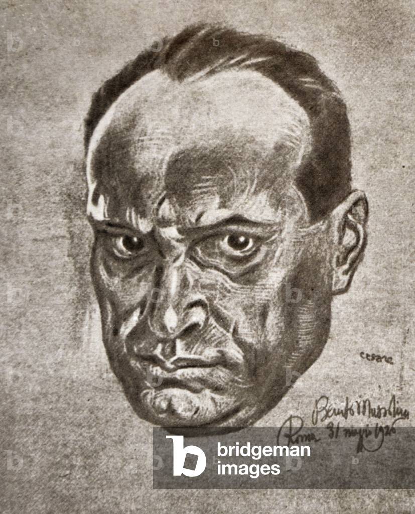 Image of Benito Mussolini by Unknown Artist, (20th century)