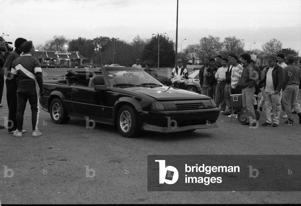 Image of Remote Controlled Car, New York, 1991-96 (b/w photo) by ...
