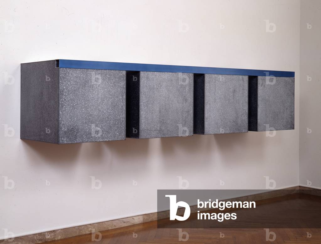 Image of To Susan Buckwalter, 1965 (blue lacquer on aluminium ...
