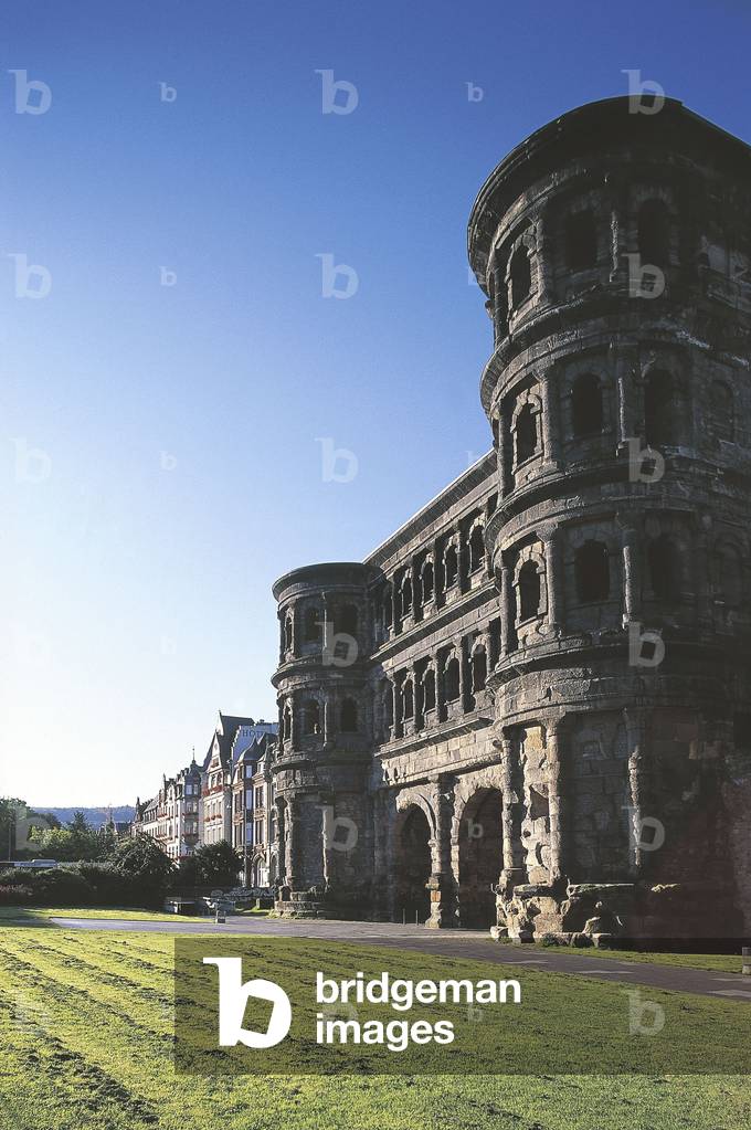 Image of Porta Nigra north facade, Augusta Treverorum (UNESCO World ...